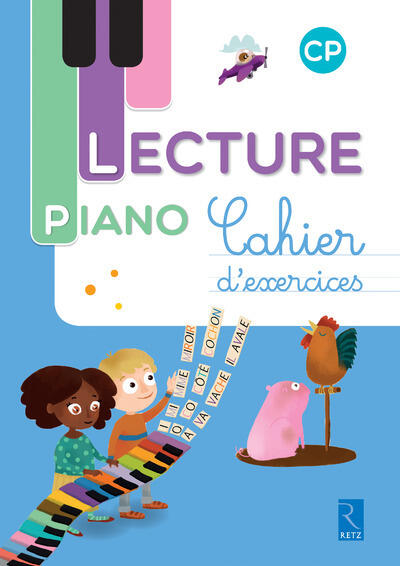 9782725635712 - METHODE DE LECTURE PIANO CP - CAHIER D'EXERCICES
